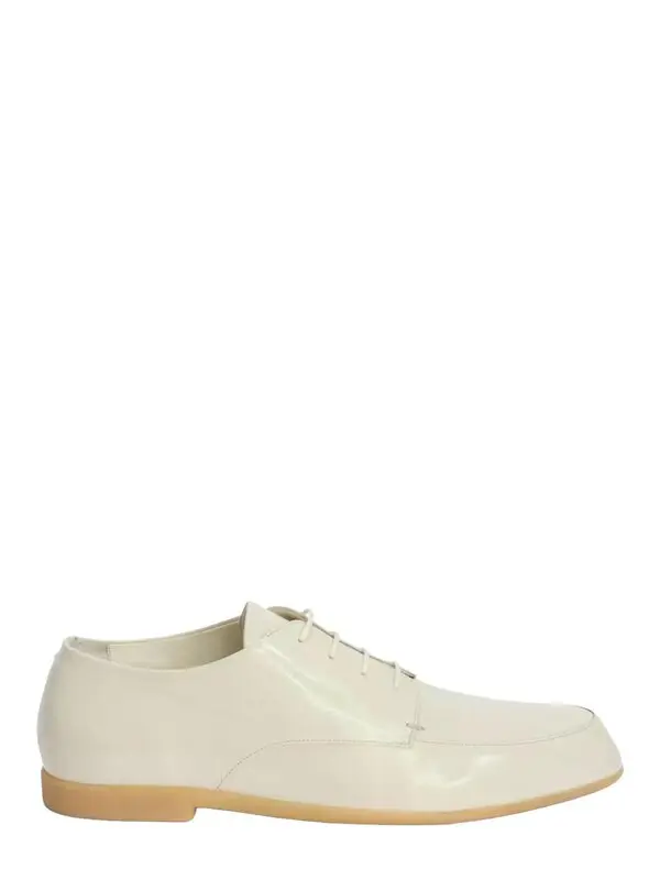 JIL SANDER Almond-toe Lace-up Shoes - Neutrals