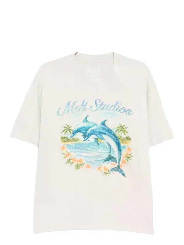 MELT Printed T-shirt - Neutrals