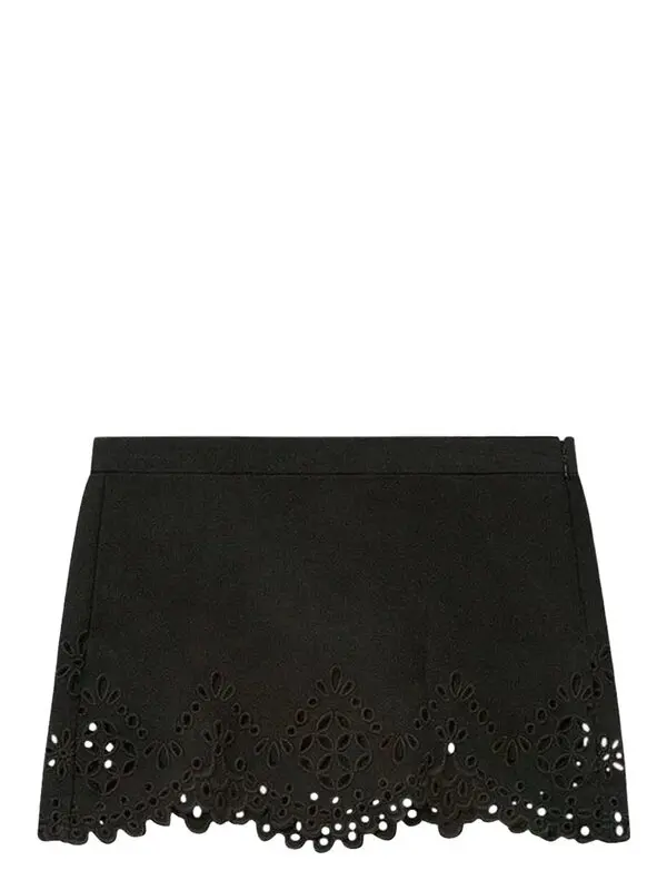MARANT ETOILE Blouma Mini Skirt - Black