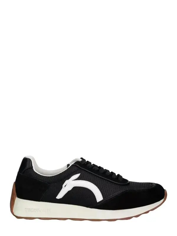 TRUSSARDI Arrow Sneakers - Black