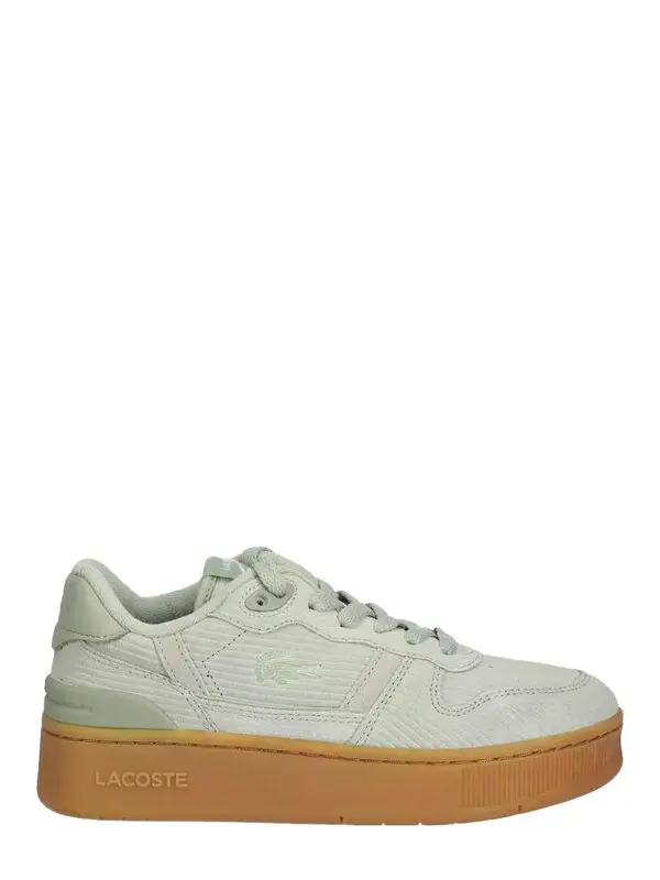 Lacoste T-clip Corduroy Platform Sneakers - Green