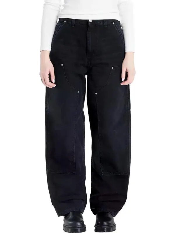 Carhartt Work In Progress Brandon Double-knee Straight Trousers - Black