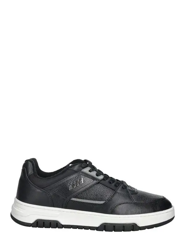 MSGM Logo Sneakers - Black