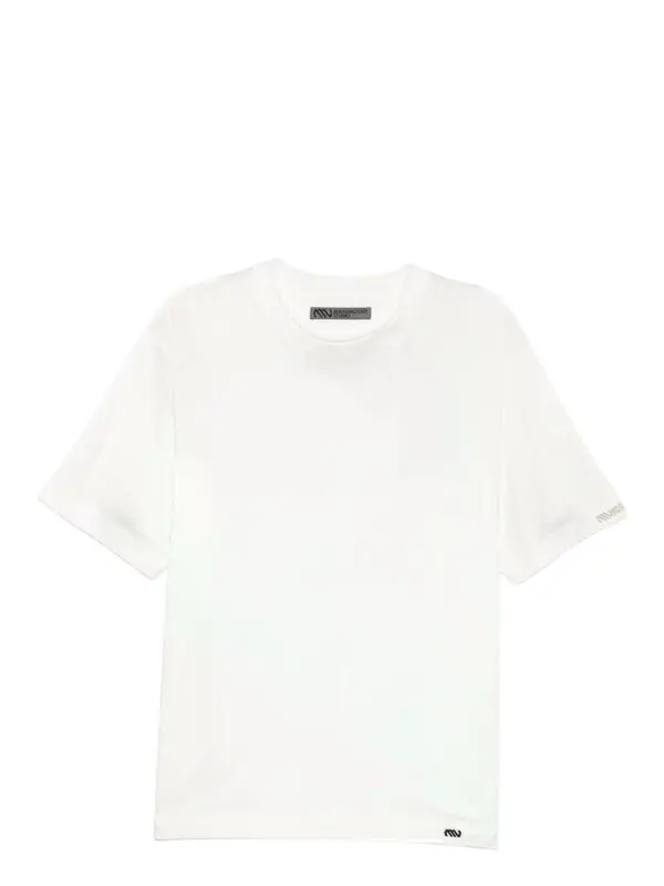 MASSIMO OSTI STUDIO Logo-print Round-neck T-shirt - White