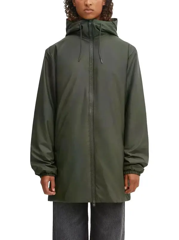 Rains Lohja Insulated Hooded Parka - Green