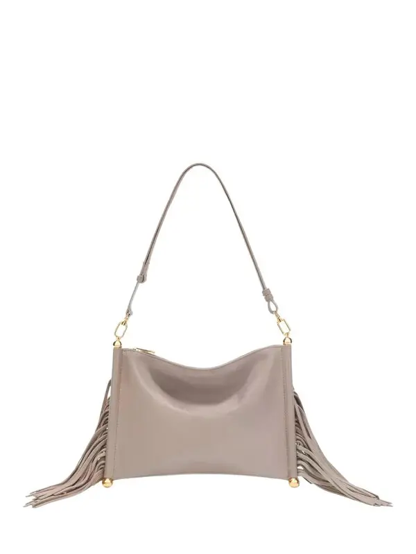 Furla Sfera Fringing Shoulder Bag - Neutrals