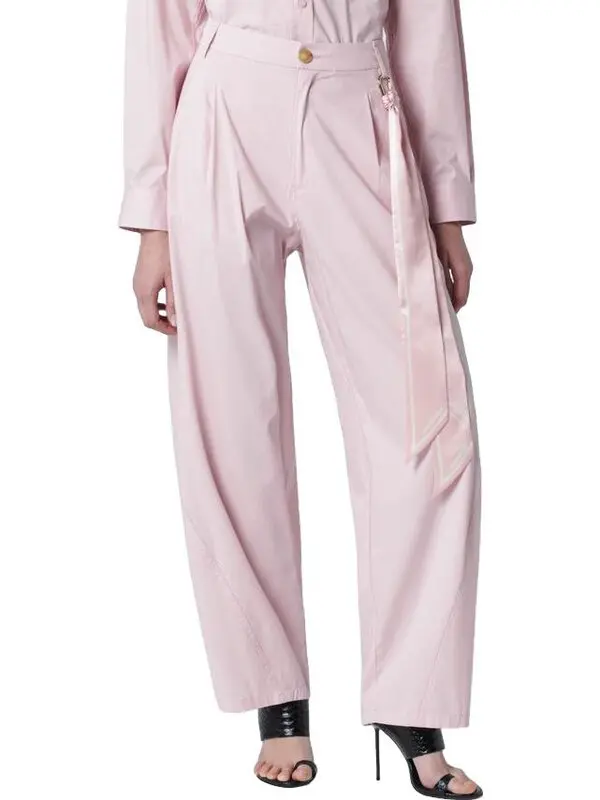 DARKPARK Cotton Trousers - Pink