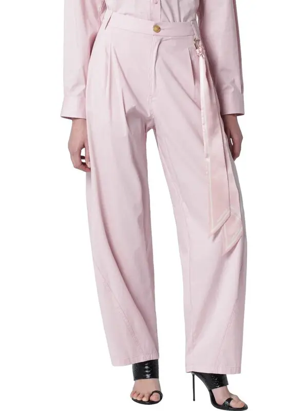 DARKPARK Cotton Trousers - Pink