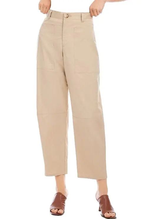 Fifteen Twenty Sondra Barrel Leg Pants - Stone