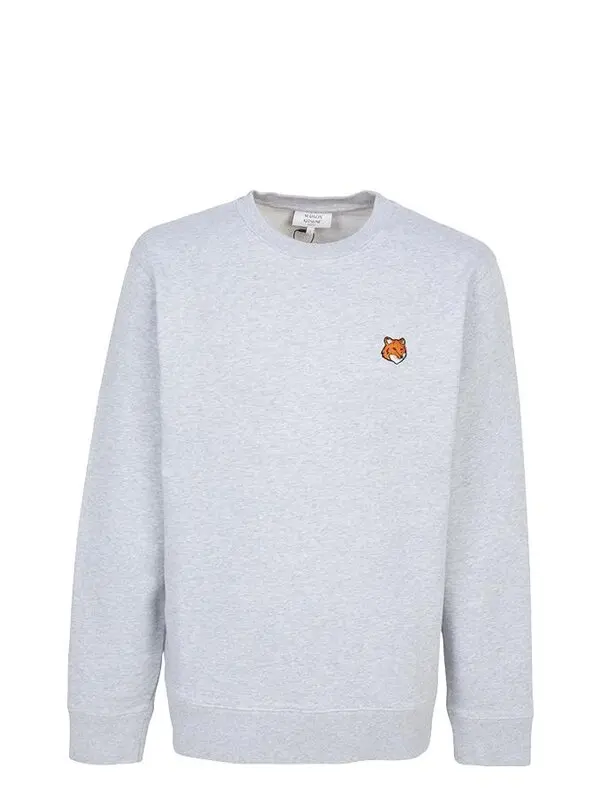 Maison Kitsuné Fox Head Sweatshirt - Gray