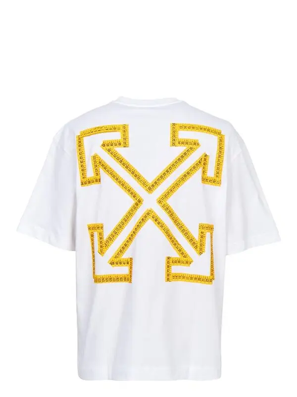 Off-White Off Tape Arrow Skate Short Sleeve T-shirt - White