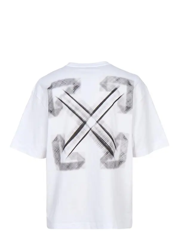 Off-White Off Vibe Arrow Skate Short Sleeve T-shirt - White
