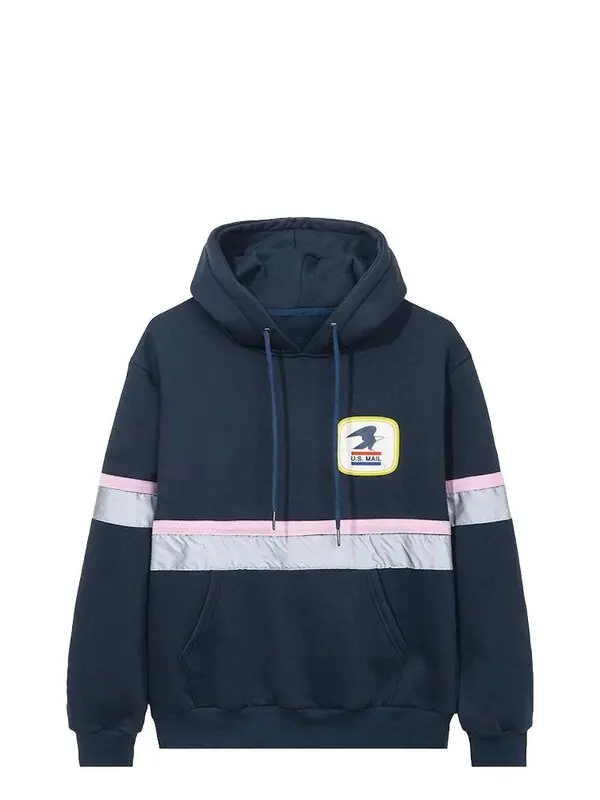 ANTI SOCIAL SOCIAL CLUB X Usps Work Hoodie - Navy Blue