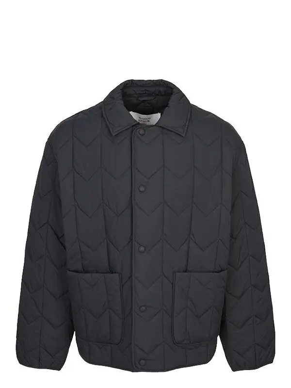 Maison Kitsuné Quilted Jacket - Black