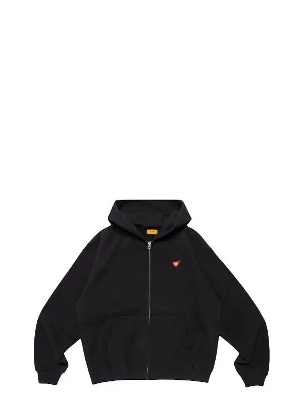HUMAN MADE Classic Zip Up Hoodie - Black