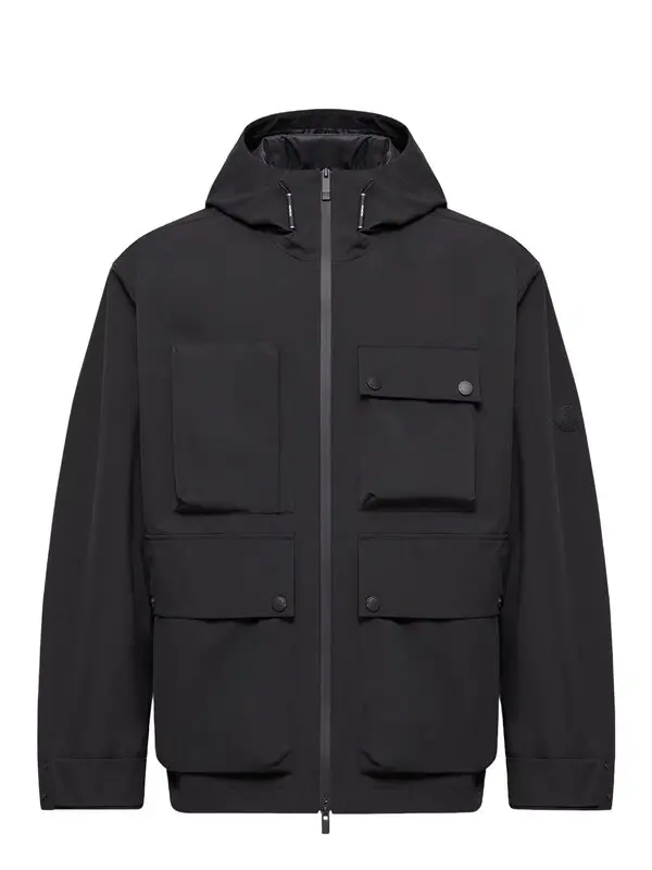 Moncler Arcturus Hooded Windbreaker - Black