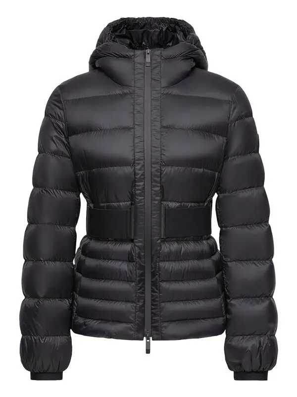 Moncler Magnolia Hooded Down Jacket - Black