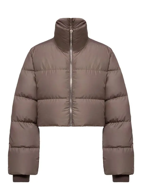 MONCLER + RICK OWENS Cyclopic Short Down Jacket - Brown