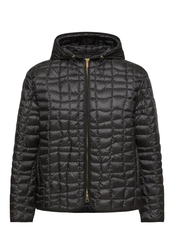 Moncler Eglantier Hooded Quilted Down Jacket - Black