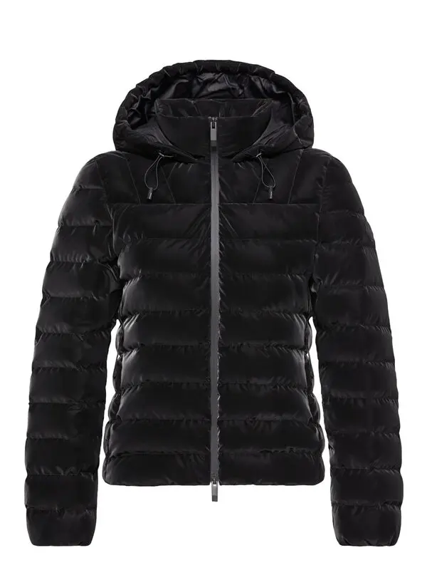 Moncler Trèfle Hooded Down Jacket - Black