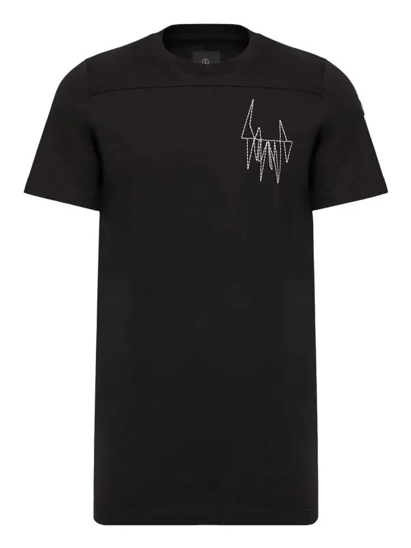 MONCLER + RICK OWENS Girder Cotton T-shirt - Black