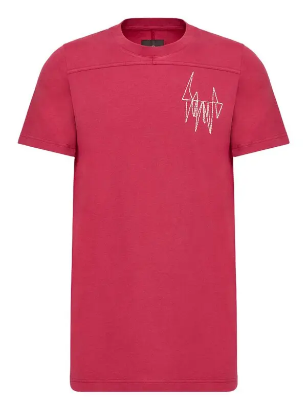 MONCLER + RICK OWENS Girder Cotton T-shirt - Red