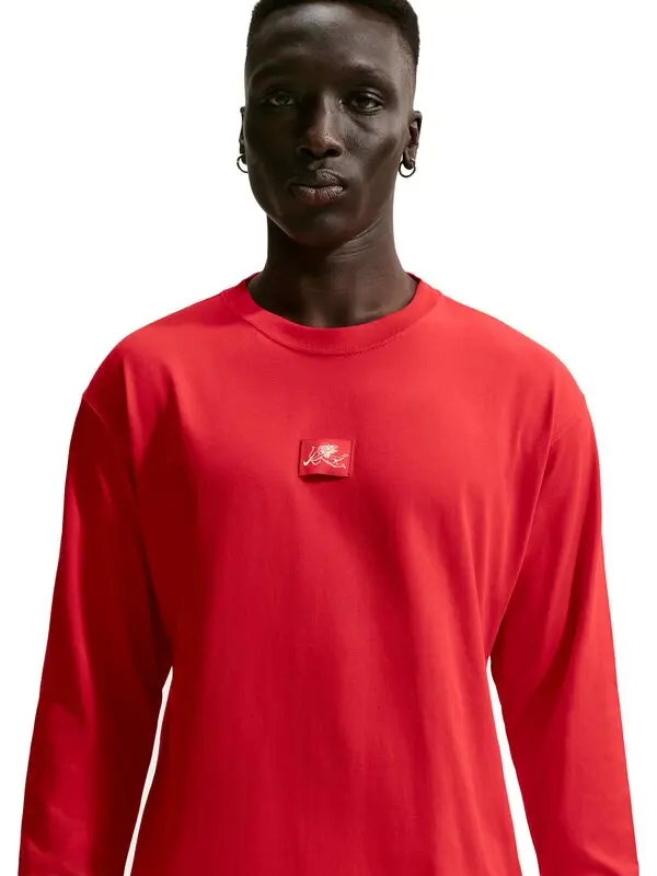 Nike Sportswear Long-sleeve T-shirt - Red