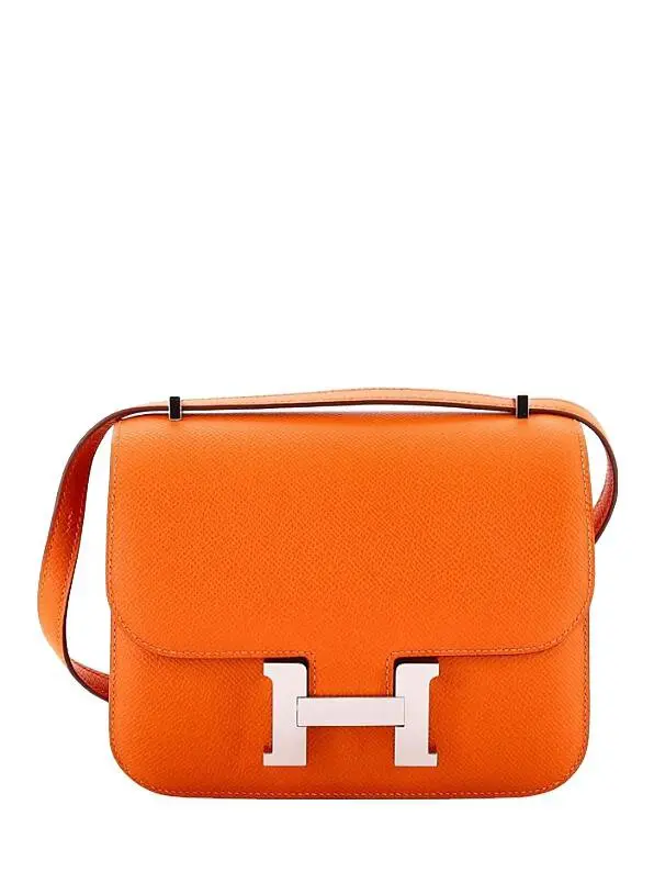 Hermès 18 Constance Nm Bag Epsom - Orange