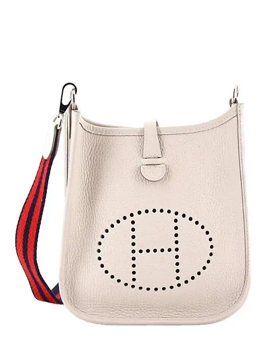 HERMES Tpm Evelyne Bag Gen Iii Clemence - Neutral