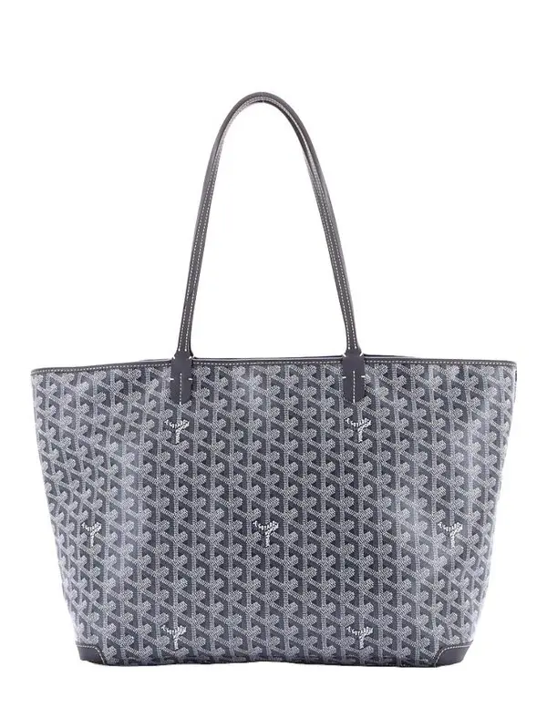 GOYARD Mm Artois Tote Coated Canvas - Black/ Grey