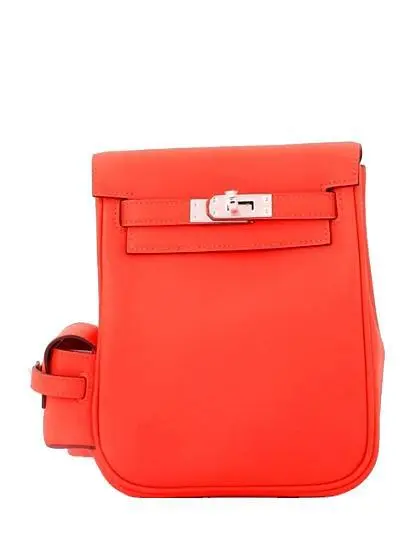 HERMES Kelly Jump Backpack - Orange