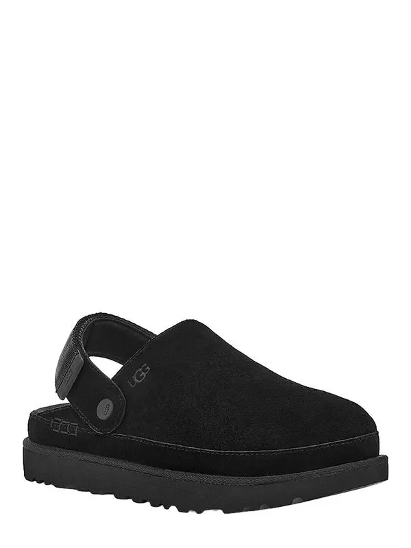UGG Goldenstar Slip-on Slingback Clogs - Black