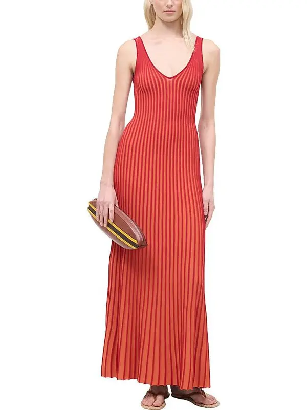 Staud Claretta Maxi Dress - Sunburst