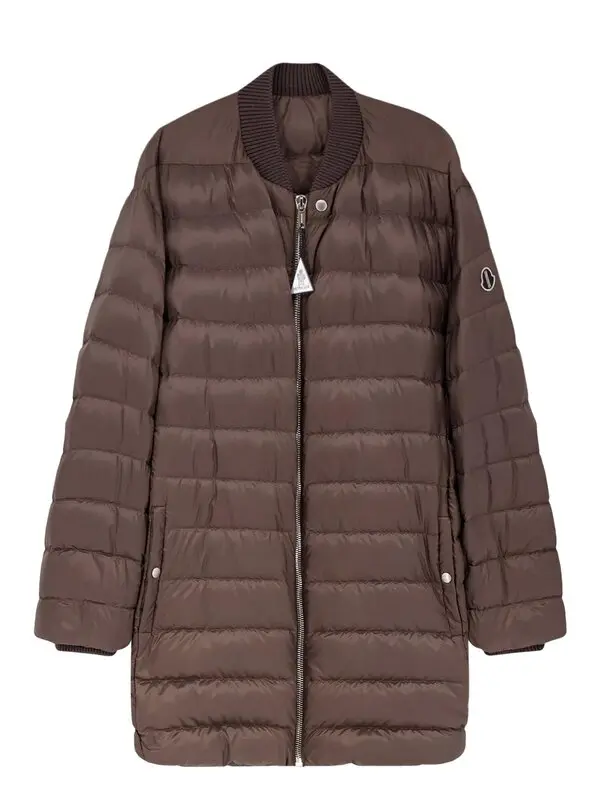 MONCLER + RICK OWENS Flight Parka Down Jacket - Brown