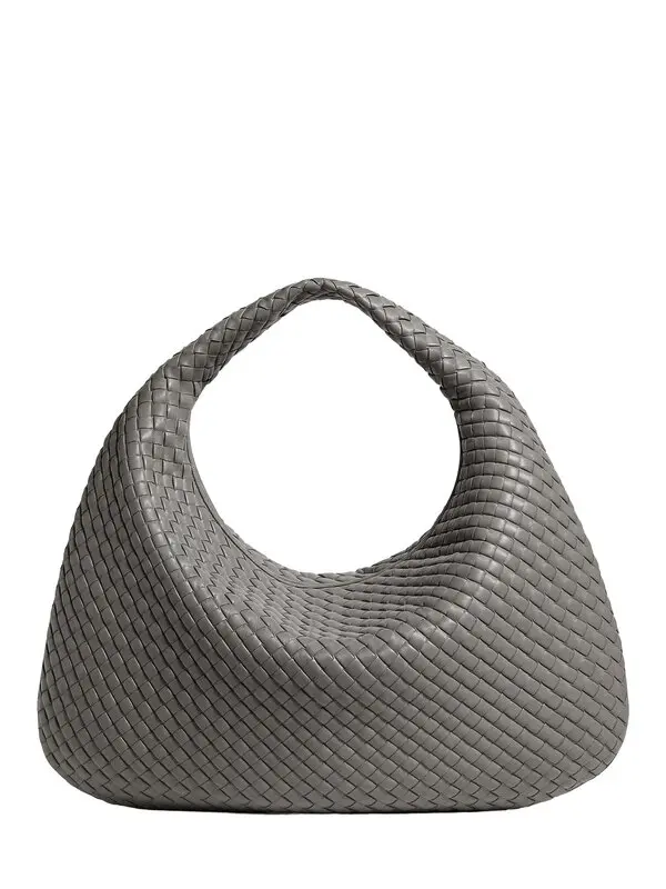 Bottega Veneta Maxi Veneta - Basalt