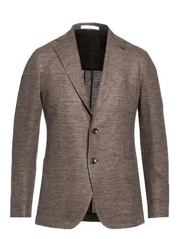 Tagliatore Single-breasted Blazer - Brown