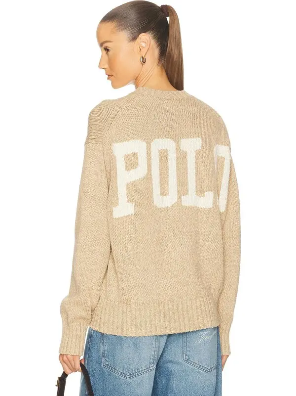 Polo Ralph Lauren Crewneck Sweater - Tan Heather