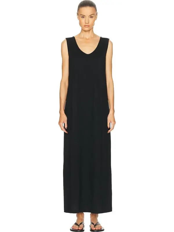 Khaite Hall Maxi Dress - Black
