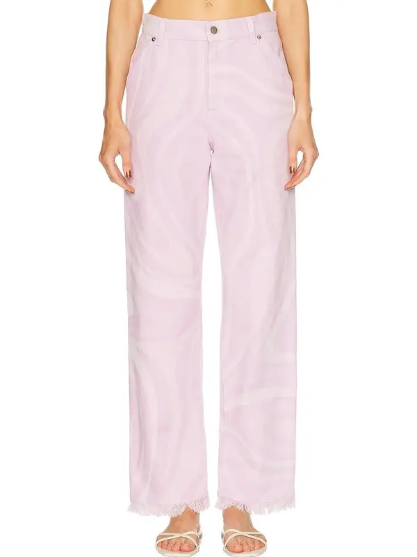 Emilio Pucci Wide Leg - Laser Rosa