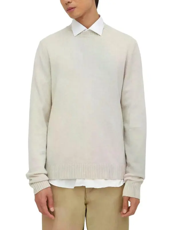 SAMSOE SAMSOE Sylli Crew-neck Sweater - Neutrals