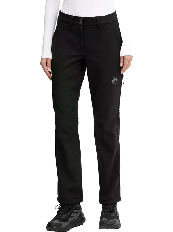 MAMMUT Logo Trousers - Black