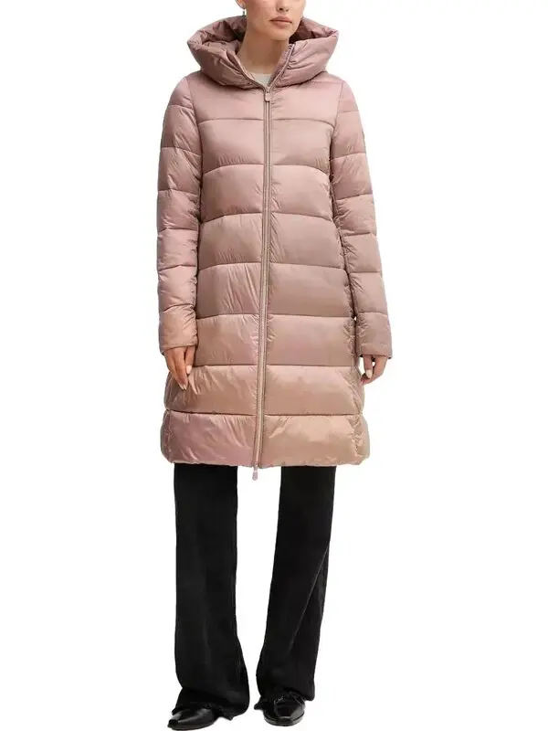 SAVE THE DUCK Hooded Padded Coat - Pink