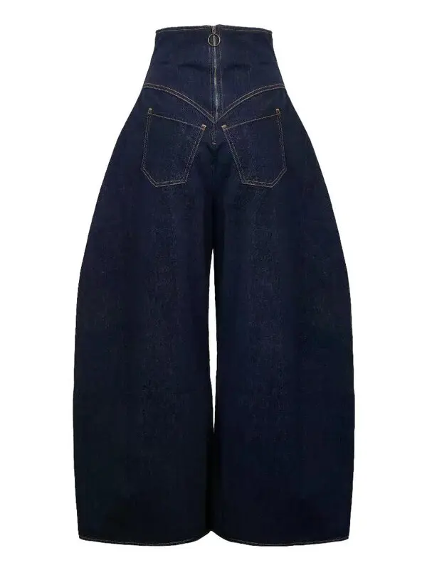 A.W.A.K.E. Mode Rounded Jeans - Blue