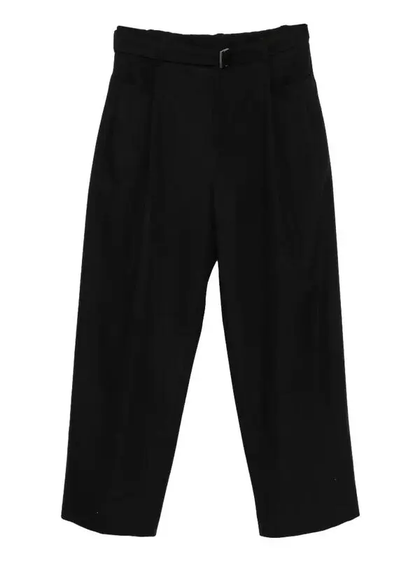 SONGZIO Belted Trousers - Black
