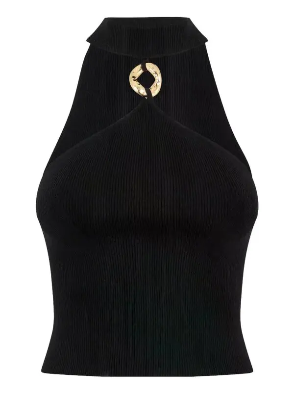 Simkhai Halterneck Top - Black
