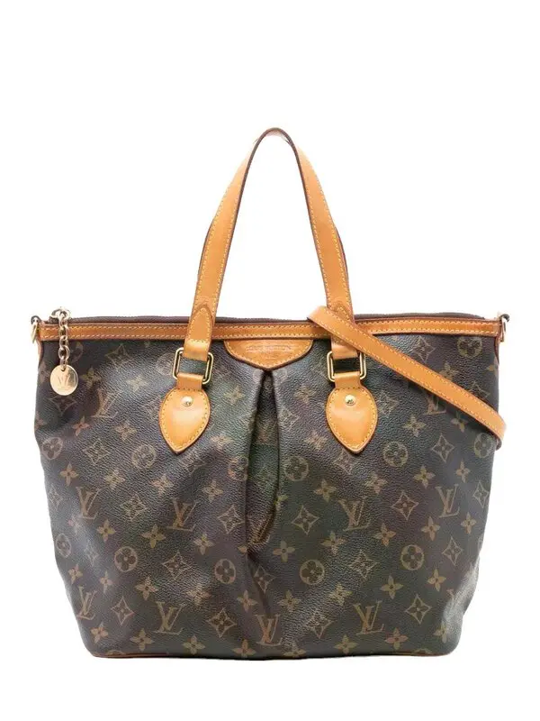 LOUIS VUITTON 2011 Monogram Palermo Pm Satchel - Brown