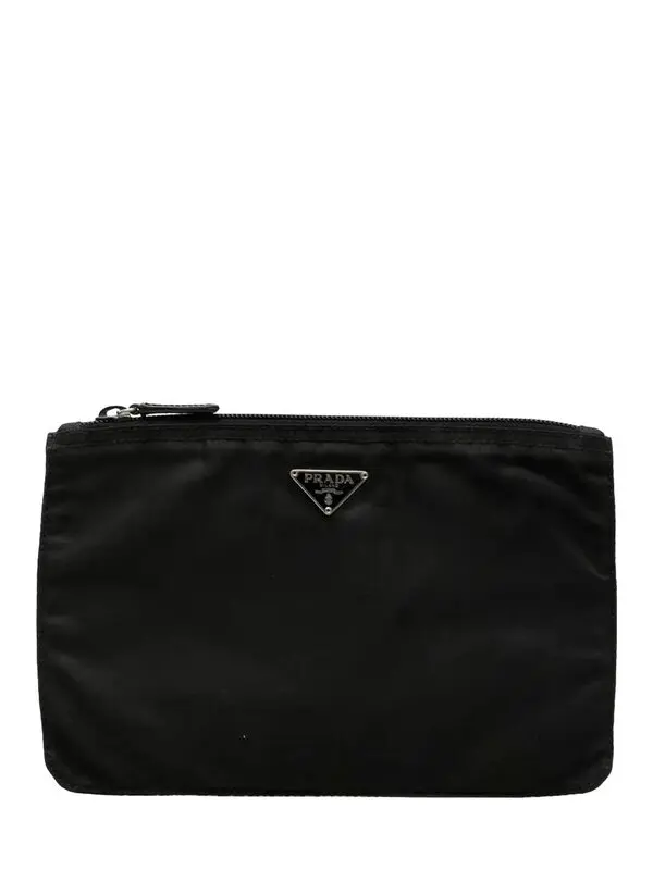 Prada 2000-2013 Tessuto Pouch - Black