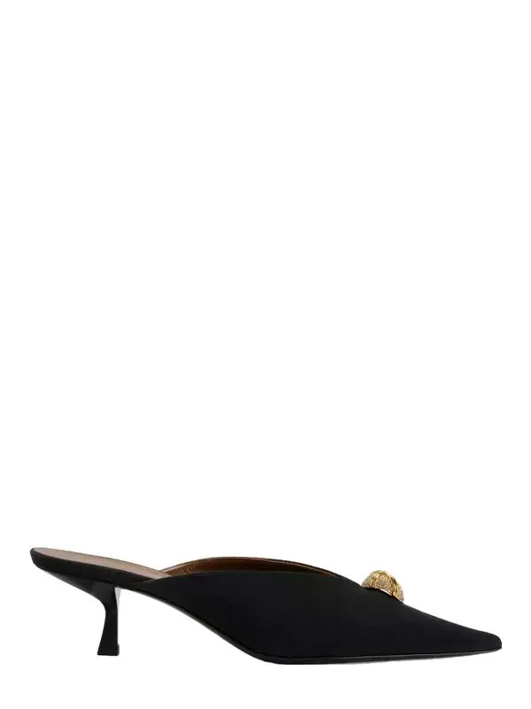 GIUSEPPE ZANOTTI Sabot Mules - Black