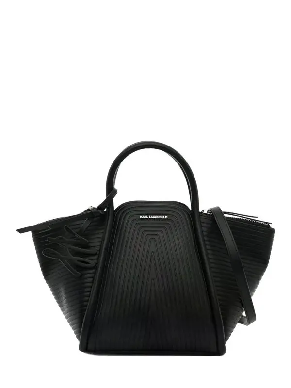 Karl Lagerfeld Wellen Tote Bag - Black