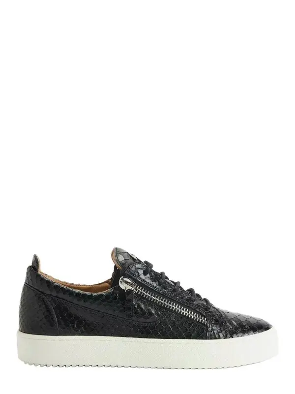 GIUSEPPE ZANOTTI Frankie Zip-fastening Sneakers - Black